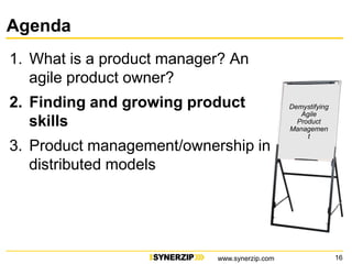 Demystifying Agile Product Management - By Rich Mironov | PDF