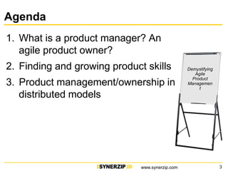 Demystifying Agile Product Management - By Rich Mironov | PDF