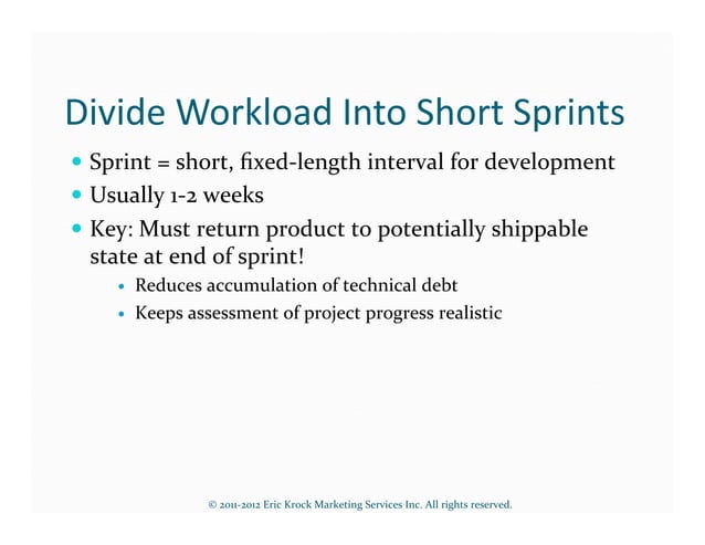 Agile Project Management And Scrum Introduction Ppt