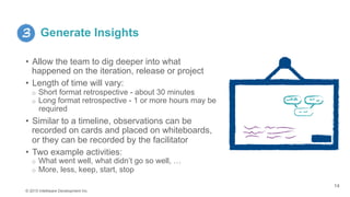 Conducting Agile Retrospectives | PPT