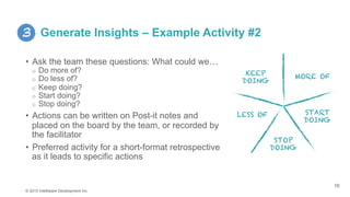 Conducting Agile Retrospectives | PPT