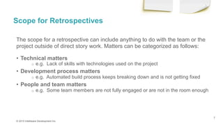 Conducting Agile Retrospectives | PPT