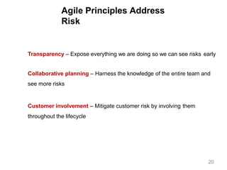 Agile-Risk-Management in Project Management | PPTX