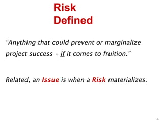 Agile-Risk-Management in Project Management | PPTX