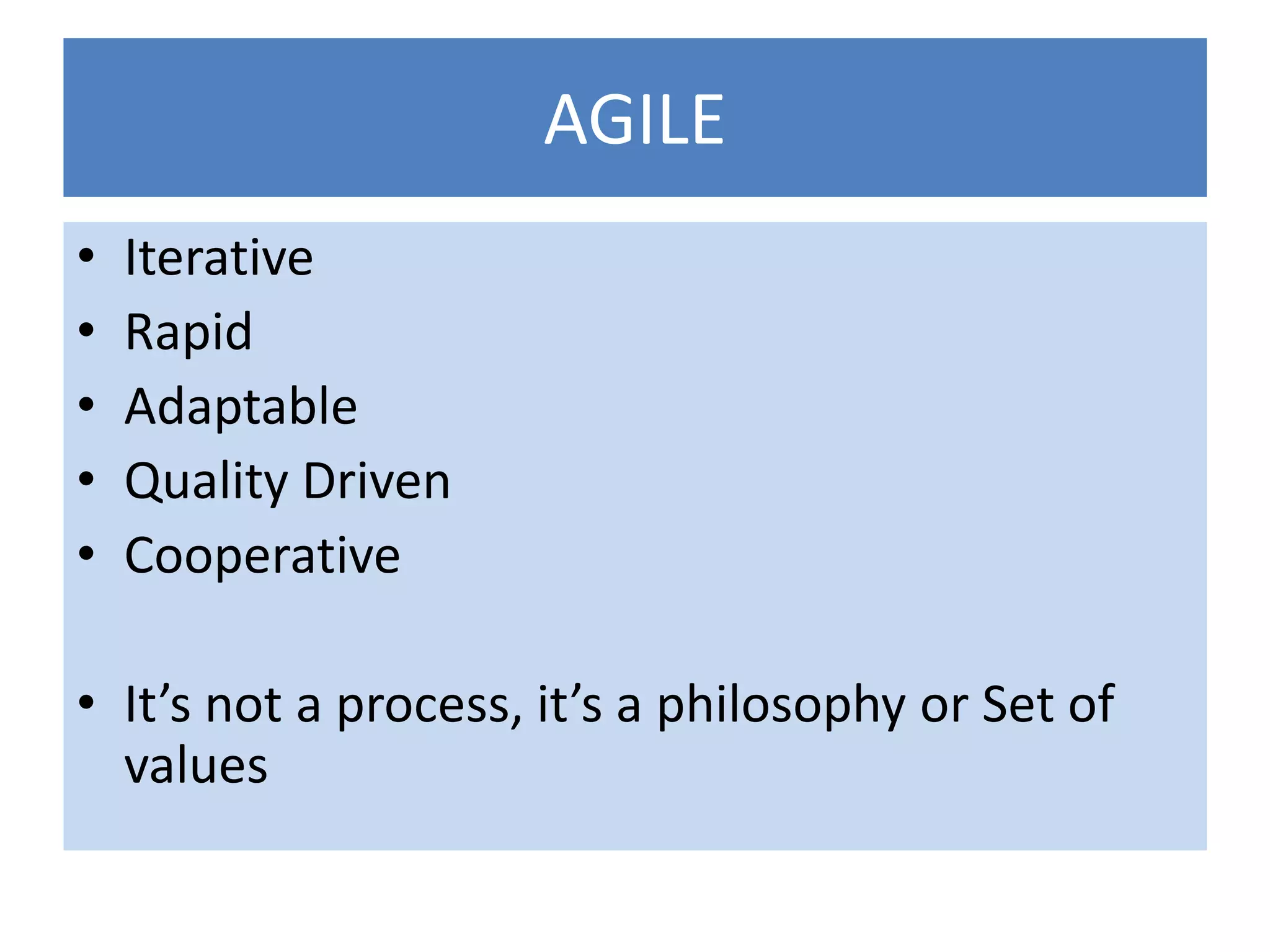 Agile scrum | PPTX | Computer Software and Applications | Computing