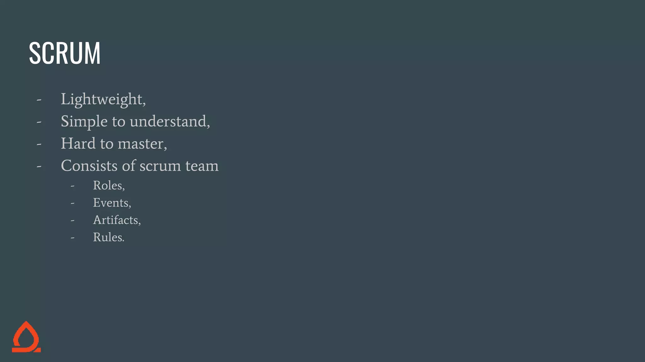 SCRUM: agile software development | PPTX