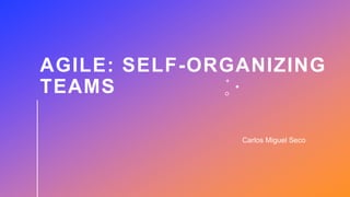 Agile - Self-Organizing Teams.pptx
