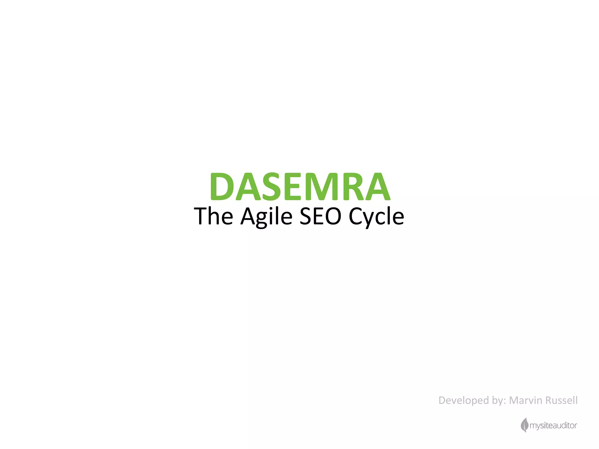 Agile seo | PPT