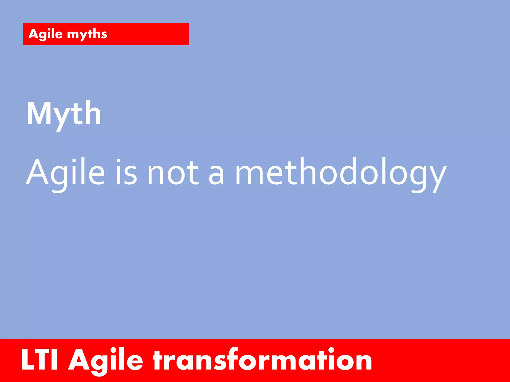 Agile adoption vs Agile transformation | PPTX