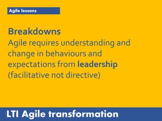 Agile adoption vs Agile transformation | PPT