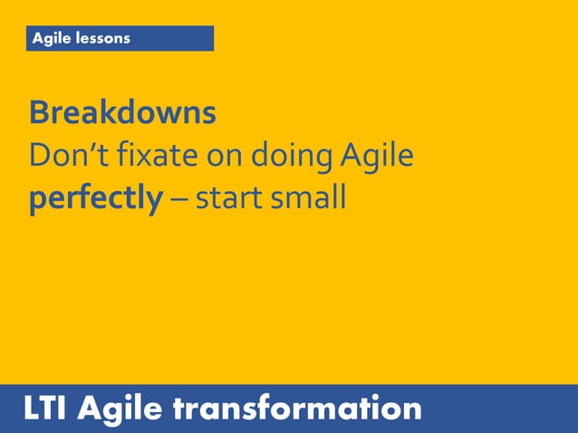 Agile adoption vs Agile transformation | PPTX