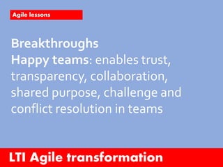 Agile adoption vs Agile transformation | PPT