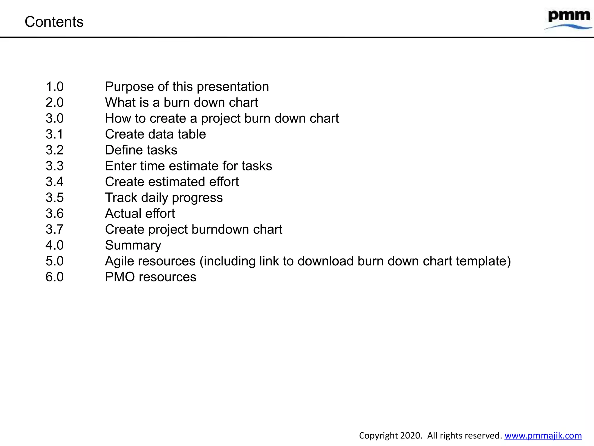 Agile: A guide to creating a project burndown chart | PPT | Technology ...