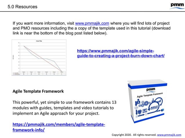 Agile: A guide to creating a project burndown chart | PPT | Technology ...