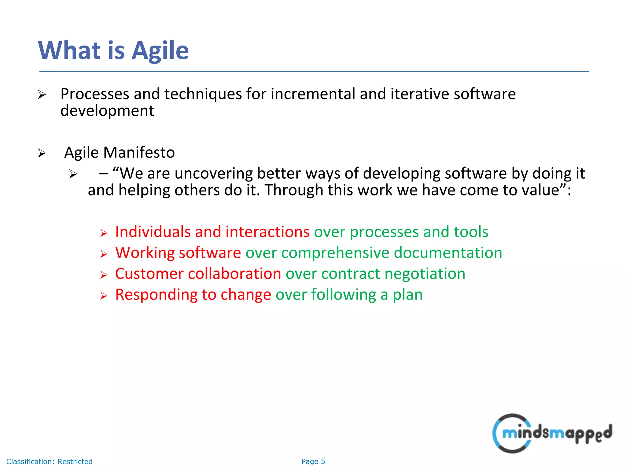 Introduction To Agile Ppsx