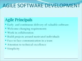 Agile Software Development - a Suvojyoti Presentation | PPT ...
