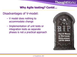 Agile Testing Vs V | PPT