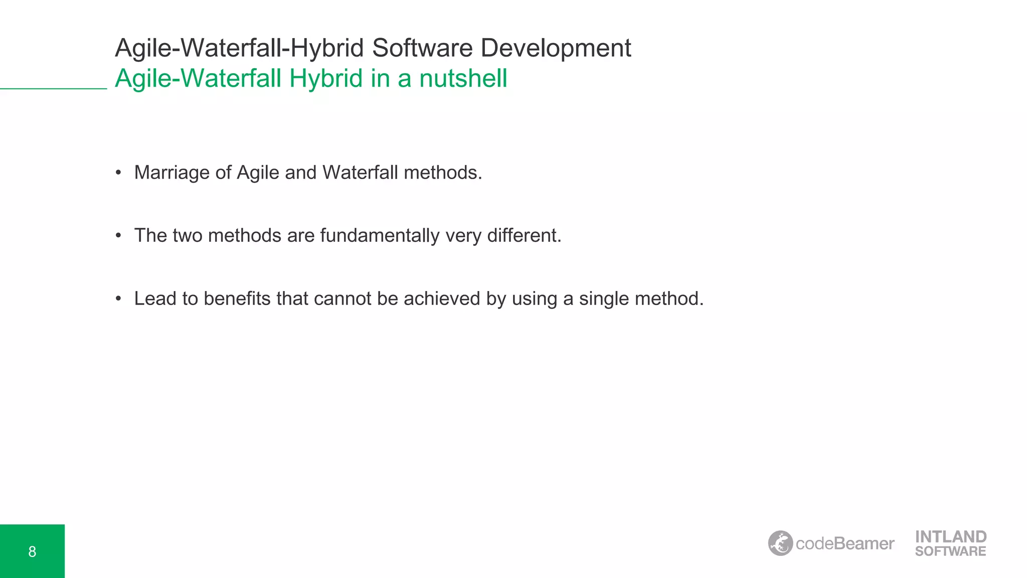 Webinar: Development with Agile, Waterfall and Agile-Waterfall Hybrid | PPTX | Web Development ...