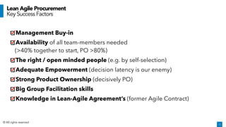 Agile100 - Speed-dating for business with Lean-Agile Procurement | PPT