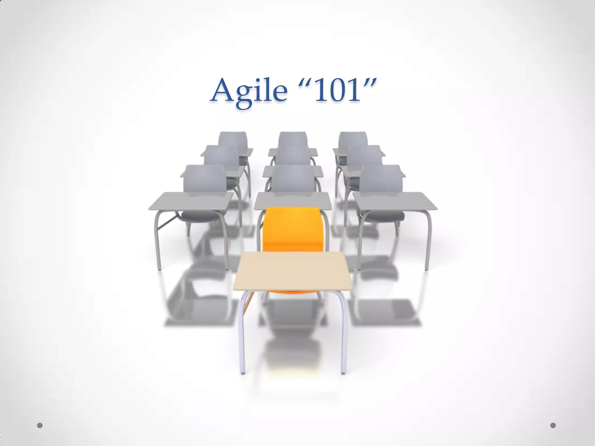 Agile 101 | PPTX | Computer Software and Applications | Computing