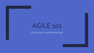 Agile 101 | PPT