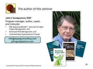 Agile 103 - the three big questions | PPT