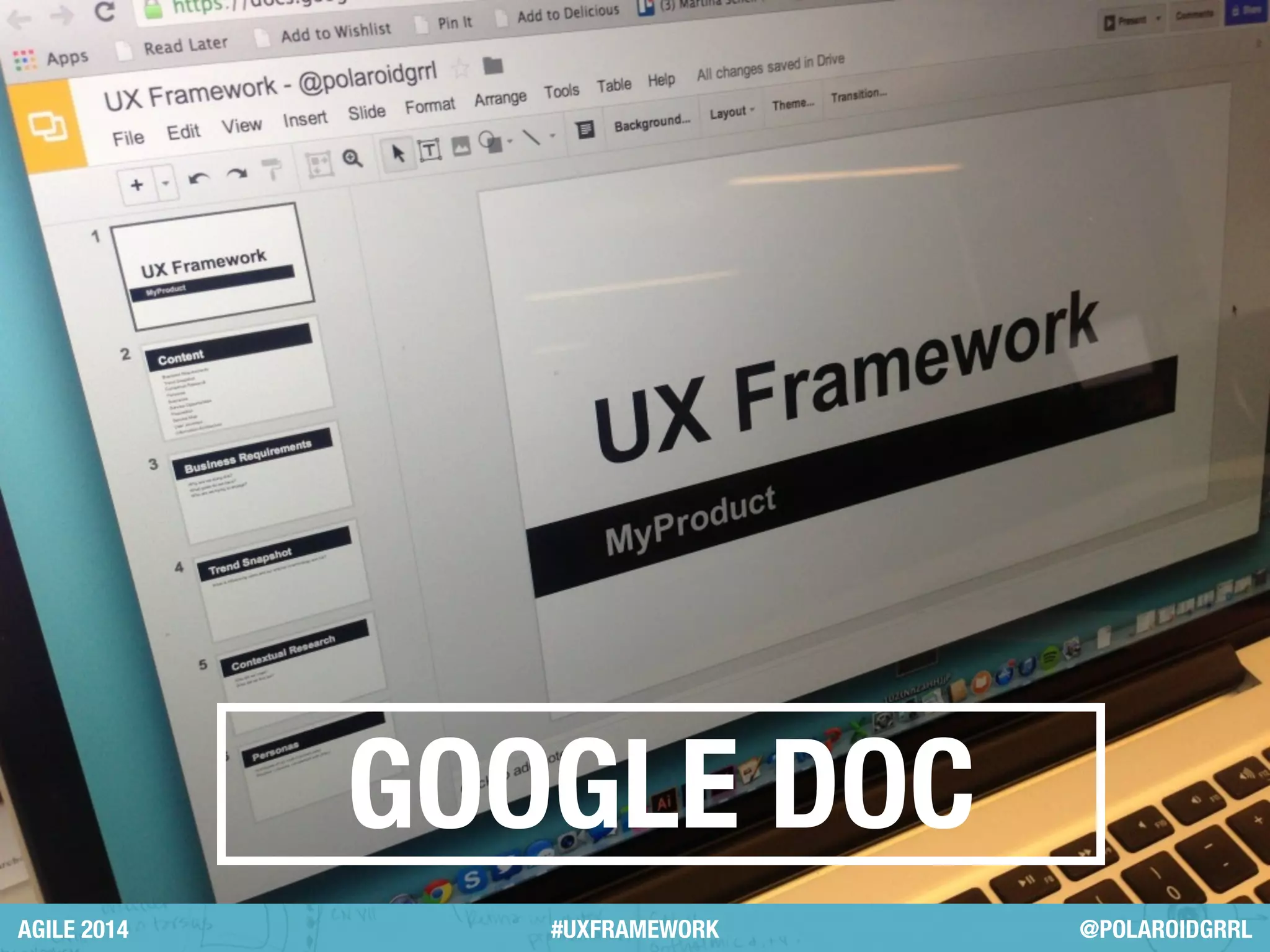 Agile14 - Anatomy Of A UX Framework | PDF | Business | Business and Finance