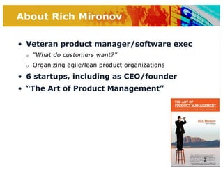 Intro to Agile Innovation (Agile 2016) | PDF