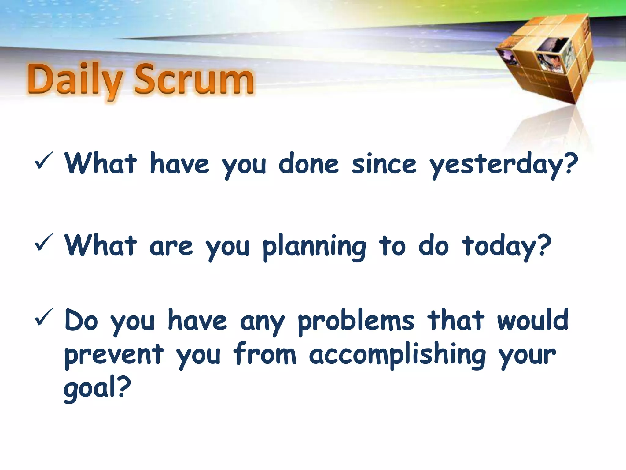 Agile. Part 2. Scrum | PPT