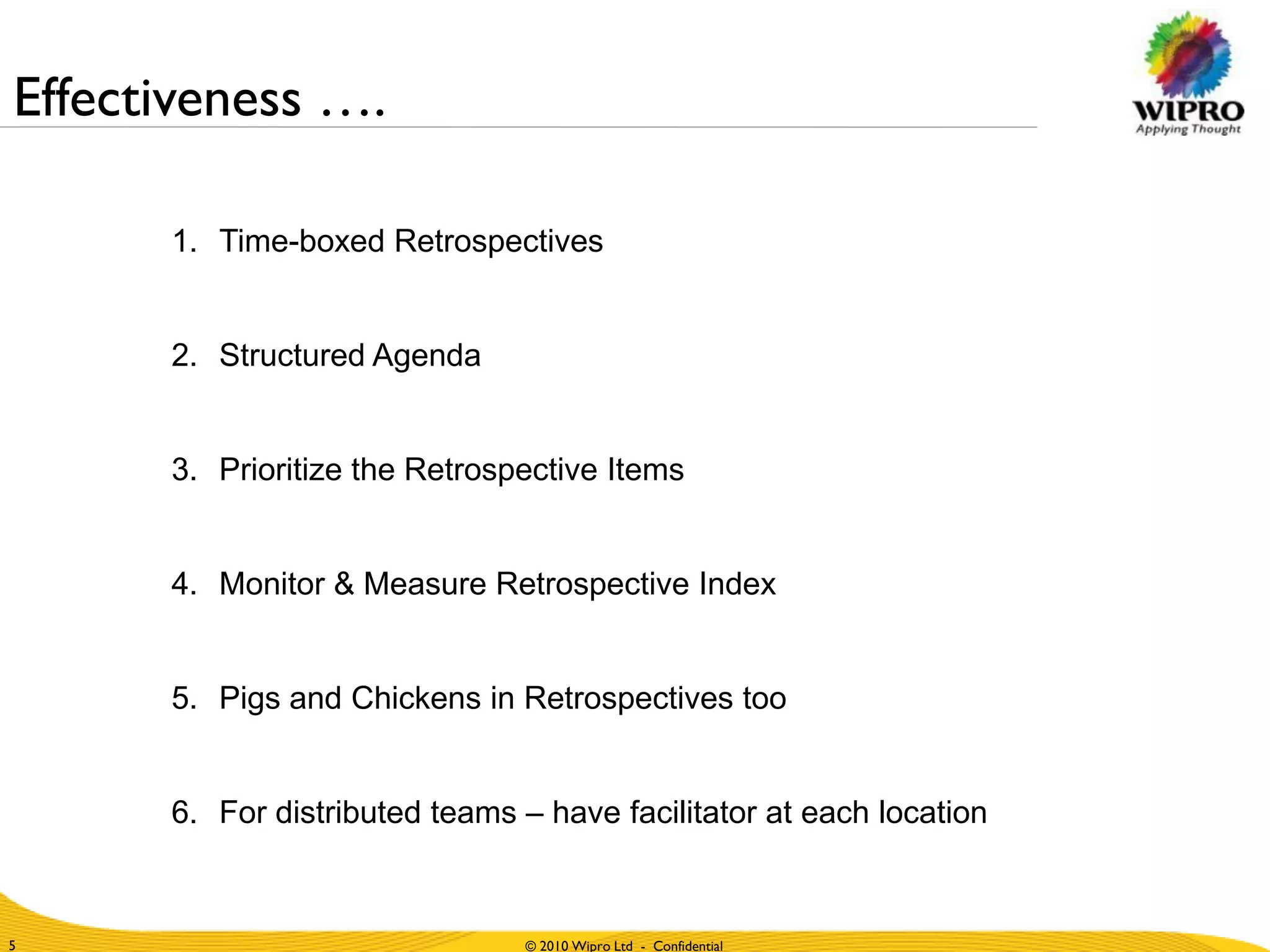 Archana Joshi Agile2010 Make your retrospectives fun and effective | PDF