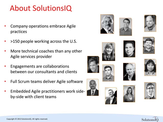 Agile2013 Briefing Deck | PPTX | Computer Software and Applications | Computing