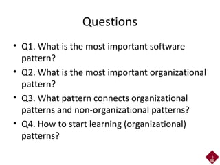 Agile2014: Network Analysis for Software Patterns including ...
