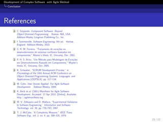 Agile2015 short paper presentation: Development of Complex Software with Agile Method | PPT