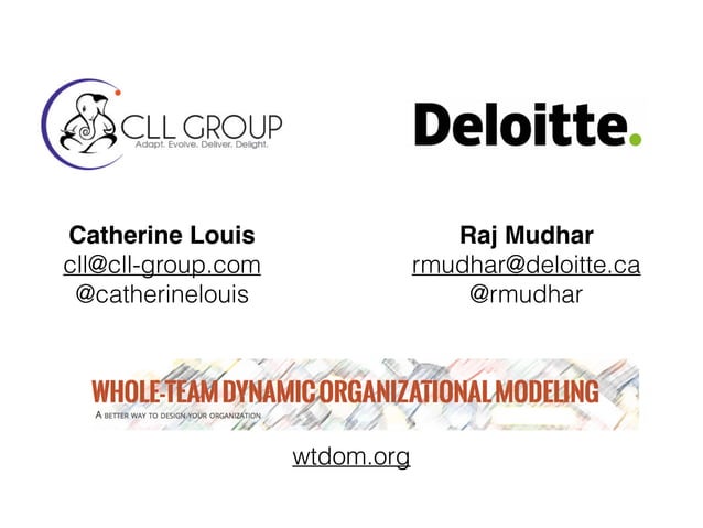 Agile2016: Design Your Agile Organization Using SOA (Service-Oriented Architecture) principles | PPT