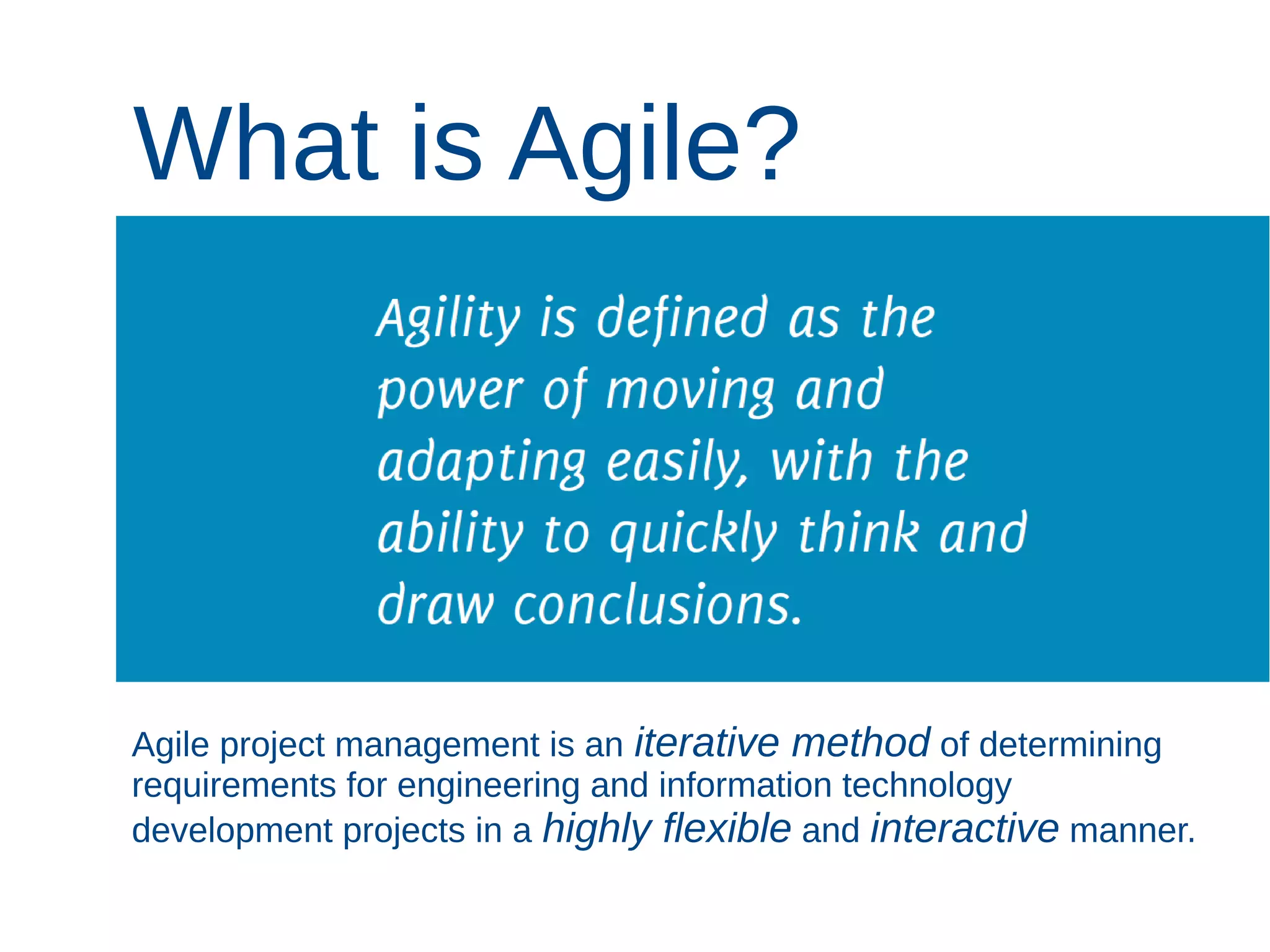 An Agile/Scrum Primer | PDF