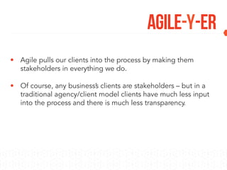 The Agile Agency | PPT