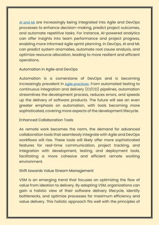 Agile and DevOps in Software Outsourcing.pdf | Web Development | Internet