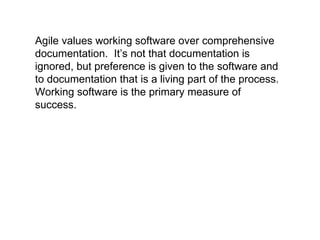 Agile And Documentation | PPT