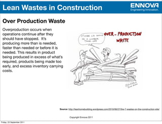 Agile and Lean for Construction | PDF