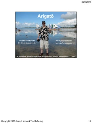 Joseph W. Yoder, Being Agile about Quality | PDF