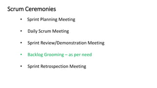 Agile and scrum awareness | PPTX