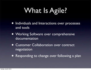 User Experience and Agile Software Development | PPT