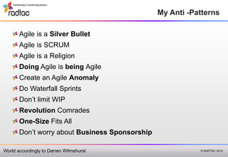 Agile Anti-Patterns | PPT