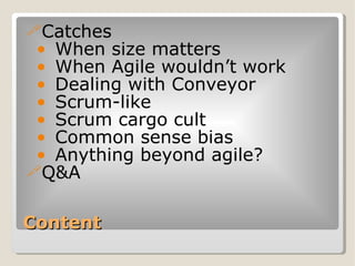 Agile antipatterns - AgileBC | PPT