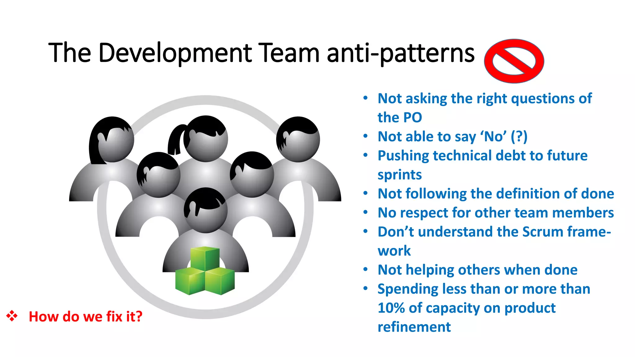 Agile antipatterns webinar august17 | PDF