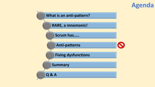 Agile antipatterns webinar august17 | PDF