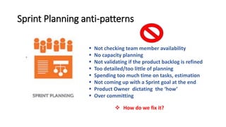 Agile antipatterns webinar august17 | PDF