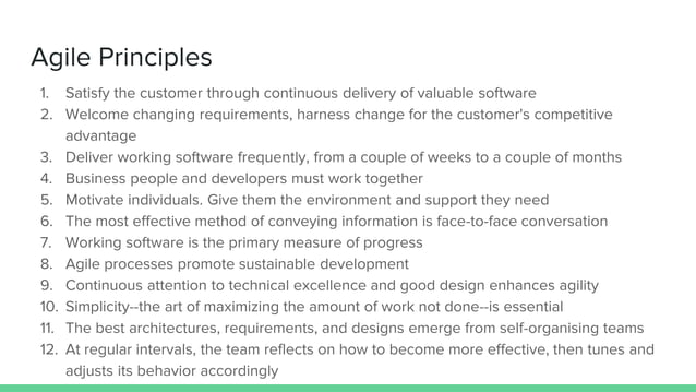 Agile applied to project management | PPT