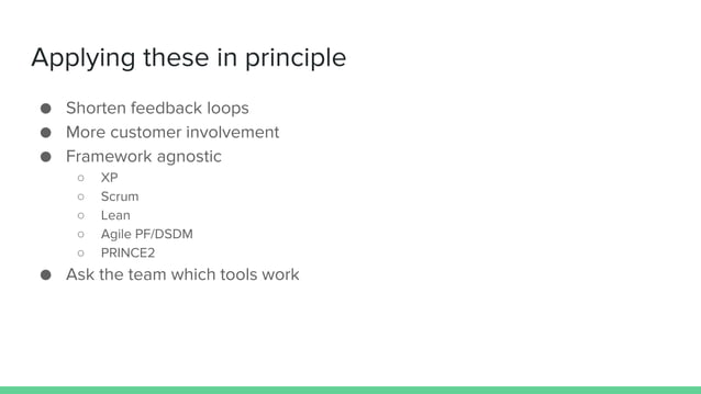 Agile applied to project management | PPT