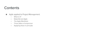 Agile applied to project management | PPT